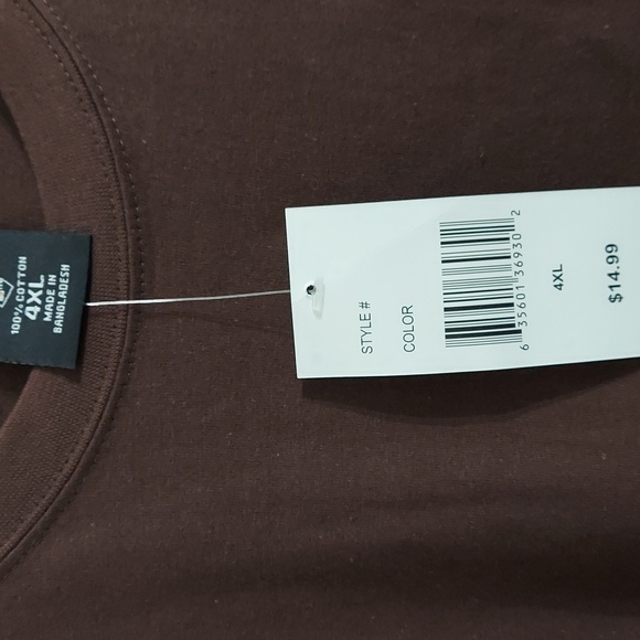 Shirts | Brown 4xl Tee Shirt | Poshmark